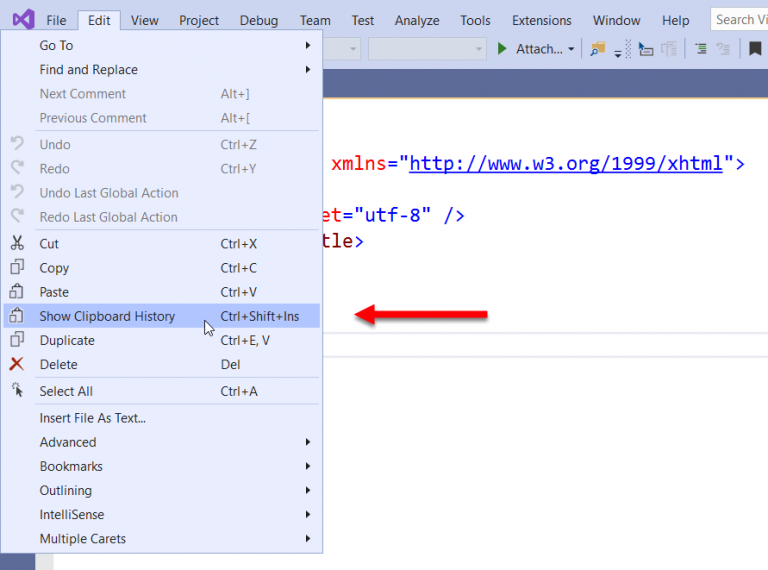 Copy Multiple Items in Visual Studio 2019 | Chris Green